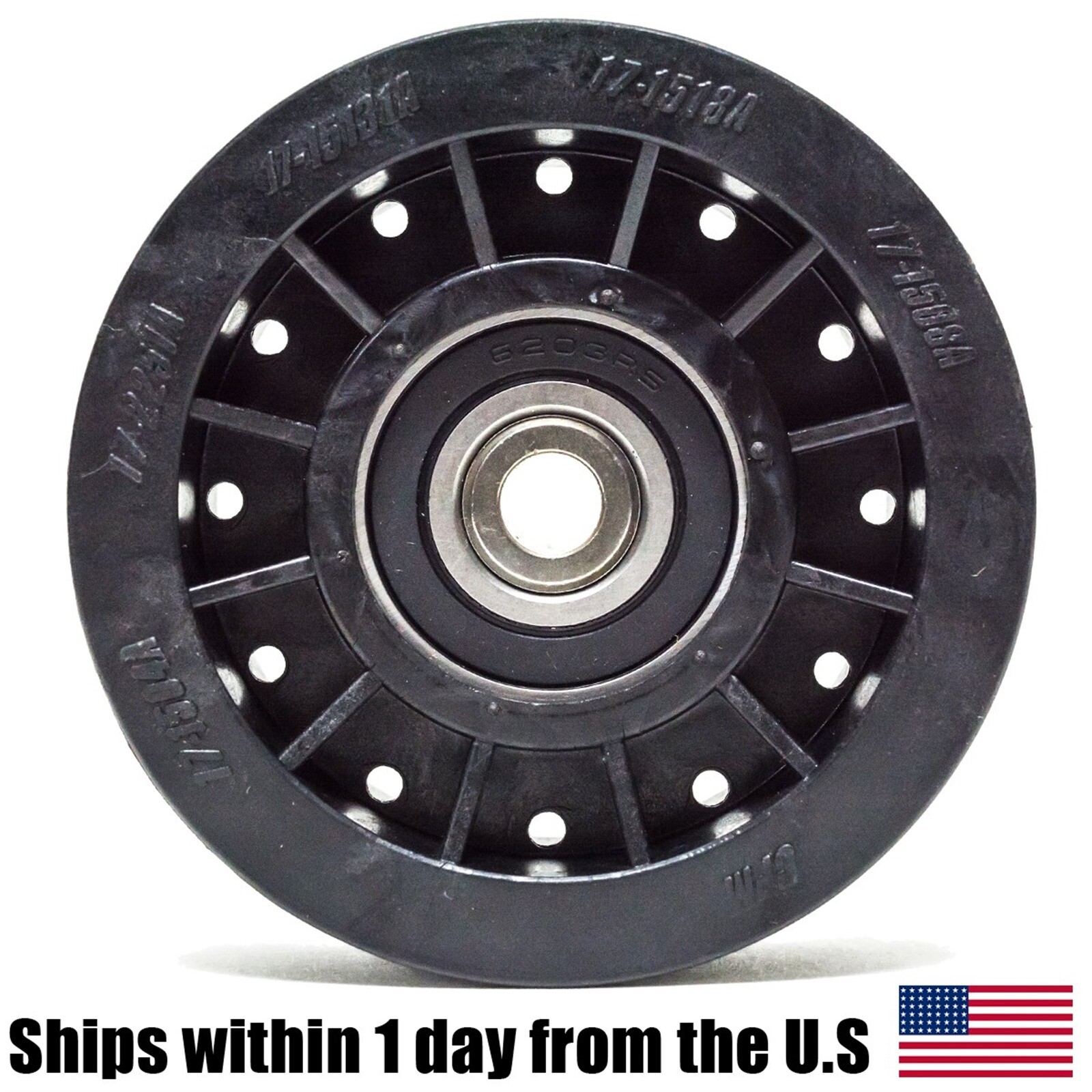 Flat Idler Pulley Fits AYP Sears Craftsman Husqvarna 179114 532179114 ...