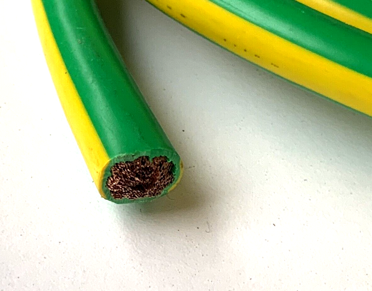 AU Austech Cable 0.6/1kV V-90HT 35mm2 Single Core Grn/Yel Double ...