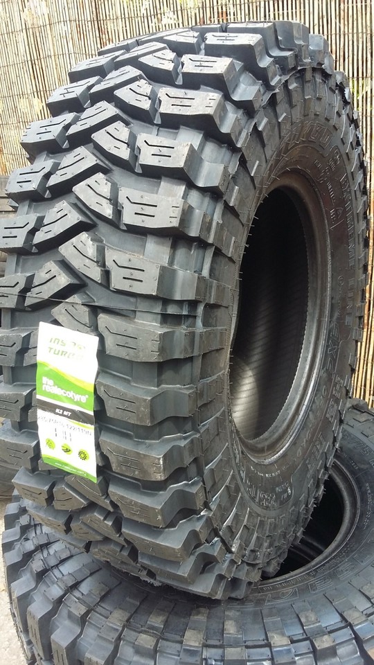 285 75 16 INSA TURBO K2 M/T EXTREME LINE MUD TERRAIN 4x TYRES ONLY | eBay
