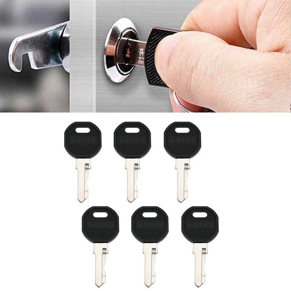 Key Replacement for EK333 Lock Cylinder 6pcs for APC and For Hoffman ...