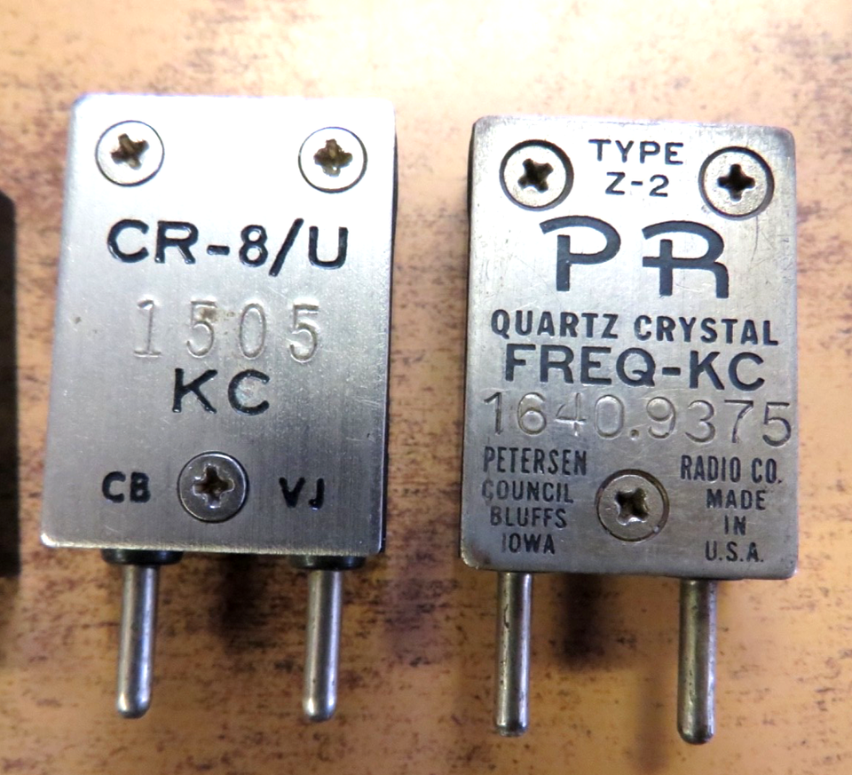 FT-243 Ham Radio Crystal 1 MHz 1440 1505 1640.9375 KC kHz TESTED (One ...