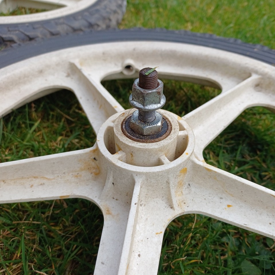 Skyway Tuff Mag Wheels, Retro, Vintage, BMX, Old School, Barn Find, 5 ...