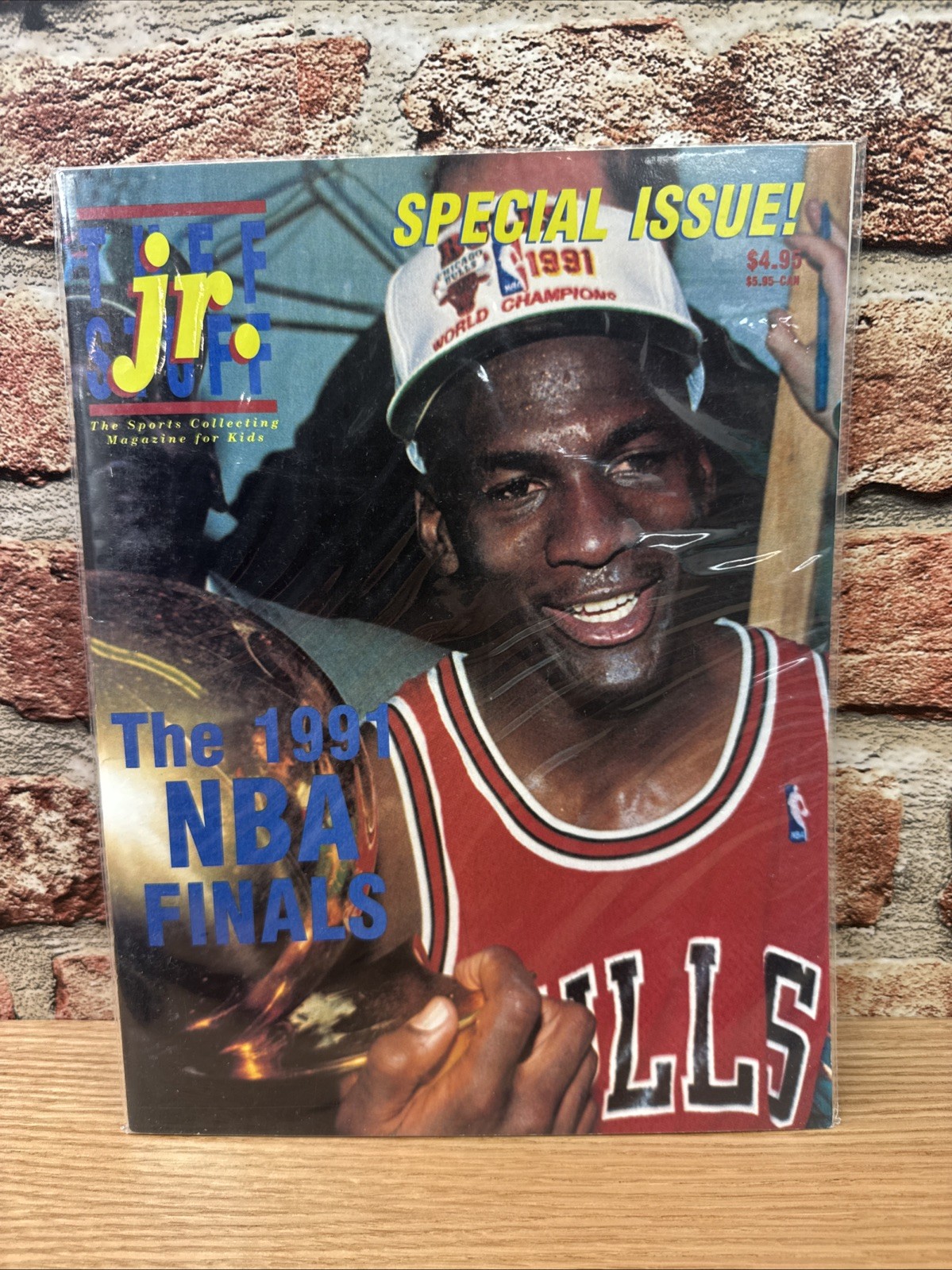 1991 NBA Finals Special Issue of Tuff Stuff Jr. Magazine-Michael Jordan ...