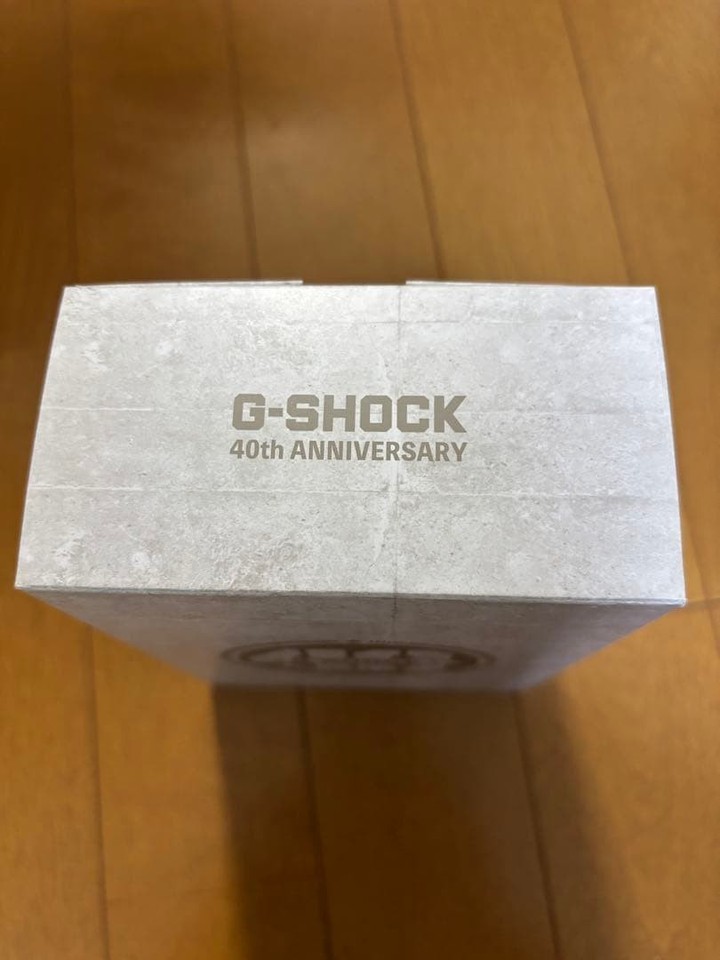 Casio G-Shock 40th Anniversary GM-114GEM-1A9JR Limited Edition Shock ...