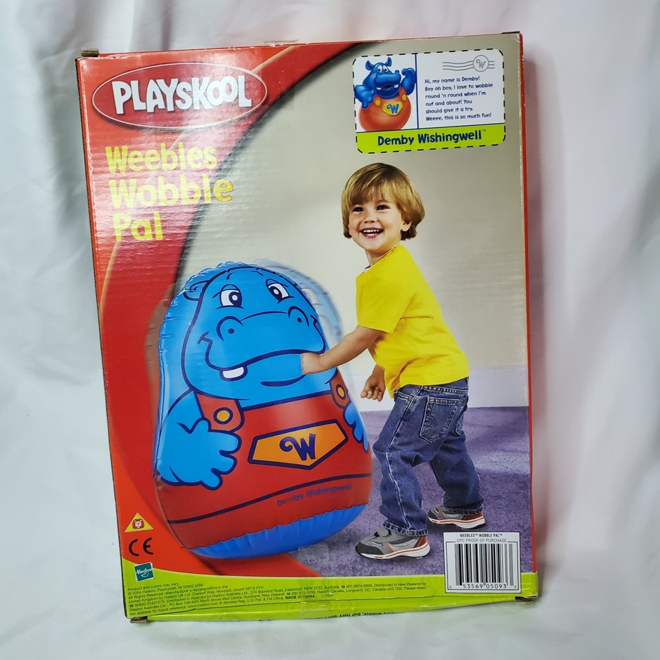 PLAYSKOOL WEEBLES WOBBLE PAL - DEMBY WISHINGWELL Inflatable New | eBay