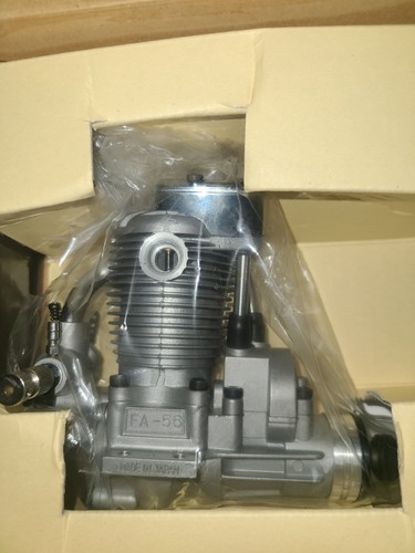 SAITO Engine - SAITO FA-56 Ringed 4s motor - New Shipping IS included ...