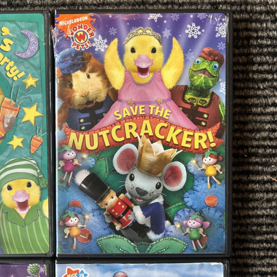 Wonder Pets! Lot of 6 DVDs Nickelodeon Kids TV Series Nutcracker ...