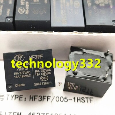 10PCS NEW HF3FF 005-1HSTF 5VDC 15A relay #CL | eBay