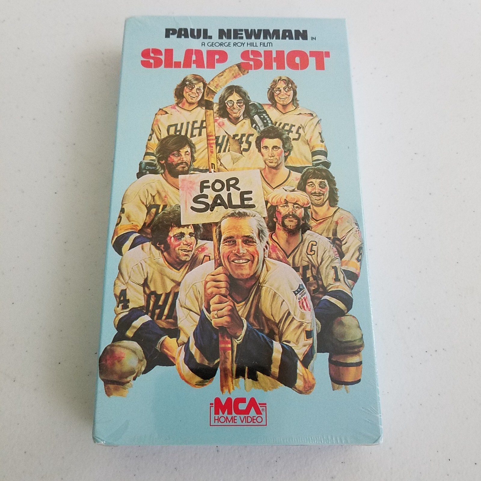 Slap Shot VHS Tape Movie Brand New Factory Sealed Watermarks 1990 ...