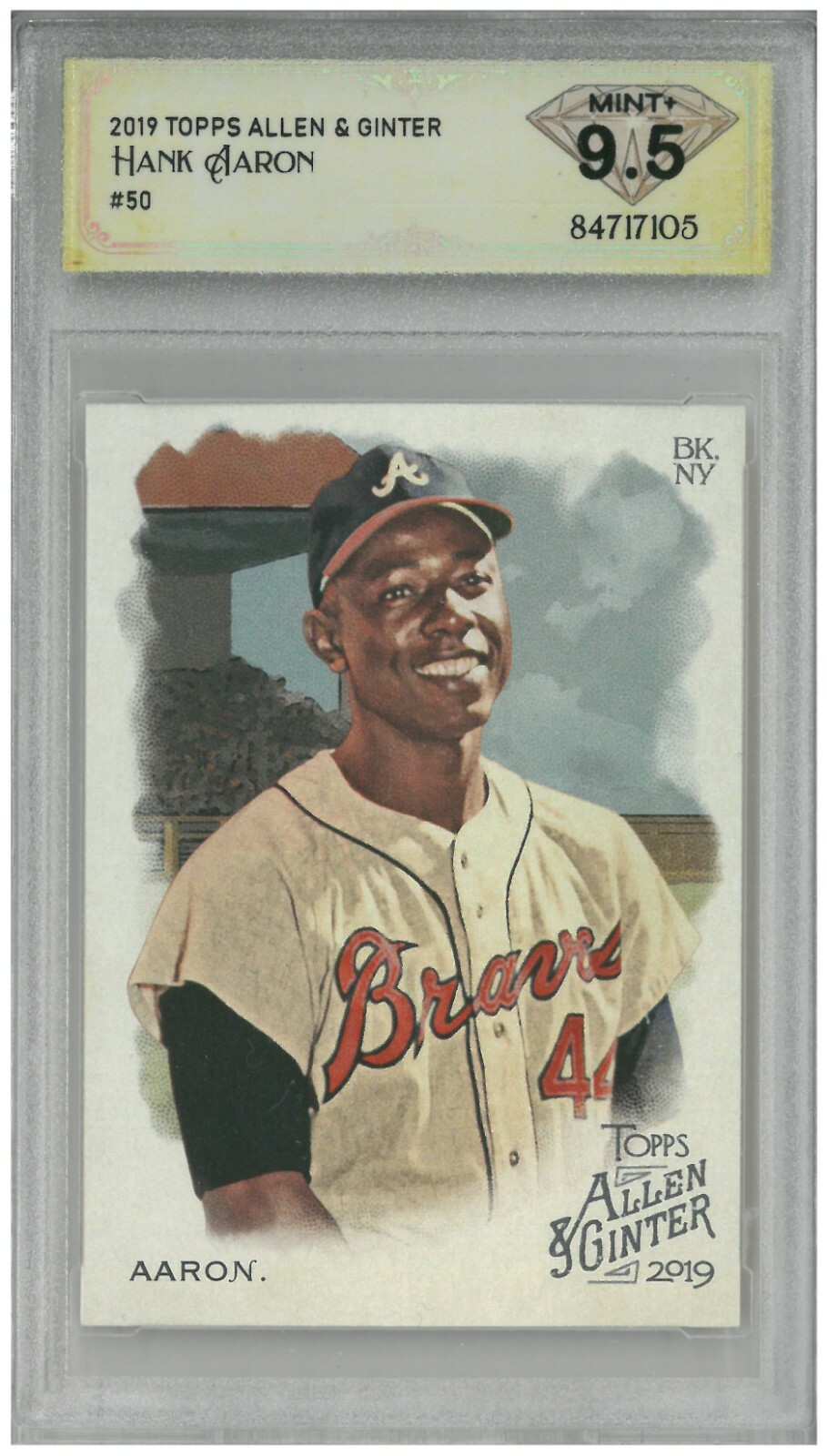 2019 Topps Allen & Ginter - Hank Aaron #50 for sale online | eBay