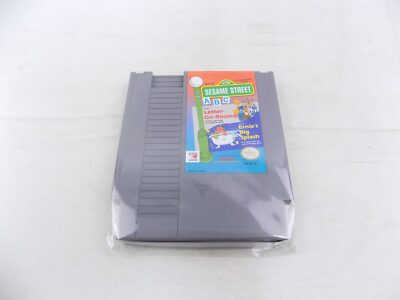 Nintendo NES Sesame Street ABC Letter-Go-Round - NTSC USA - Grade A | eBay