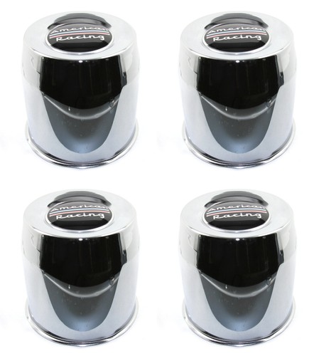 4 American Racing Chrome Center Caps for 8L XD300 Pulley AR901 AR923 ...