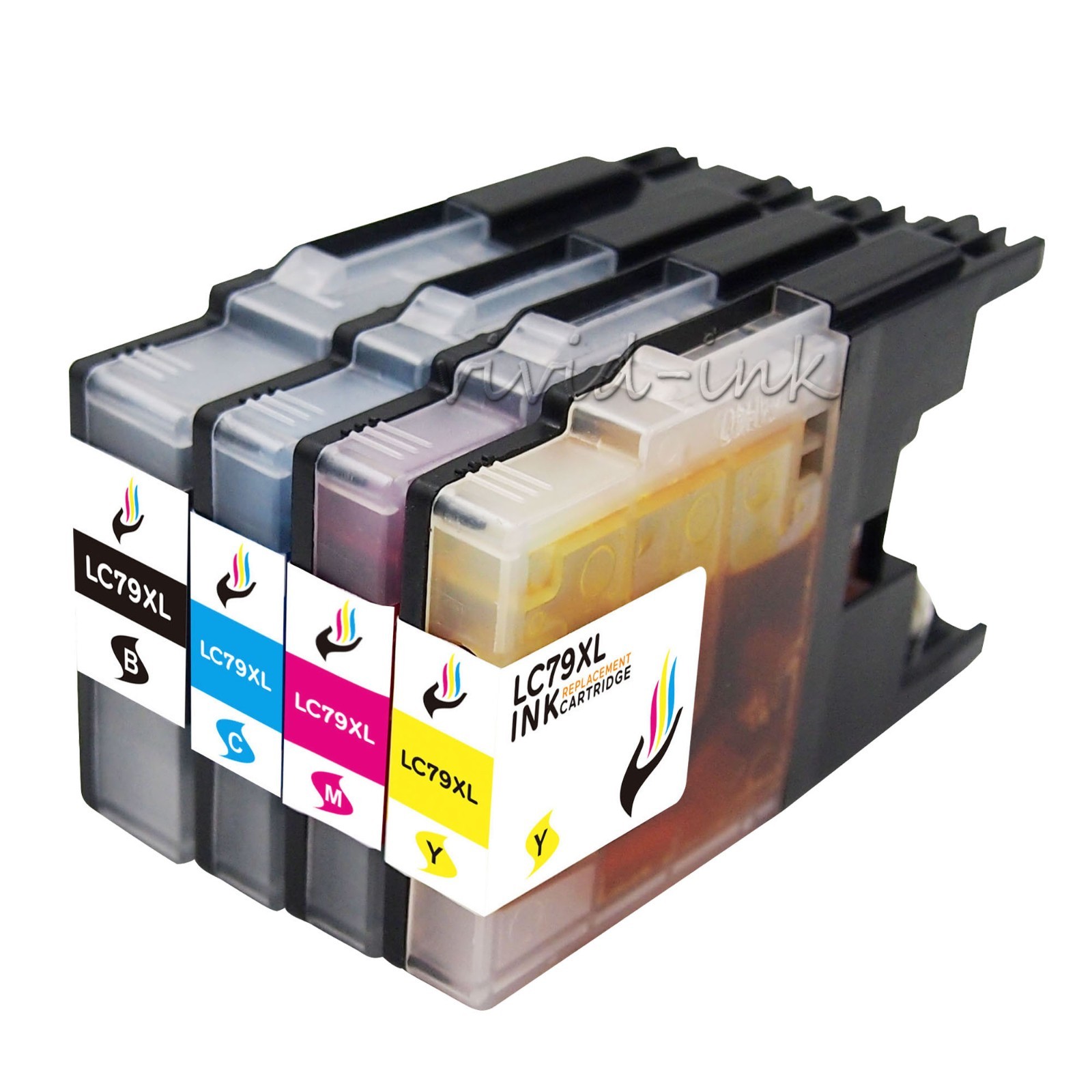 4 New Ink Cartridge Color Set For Brother LC71 LC75 MFC-J430W MFC ...