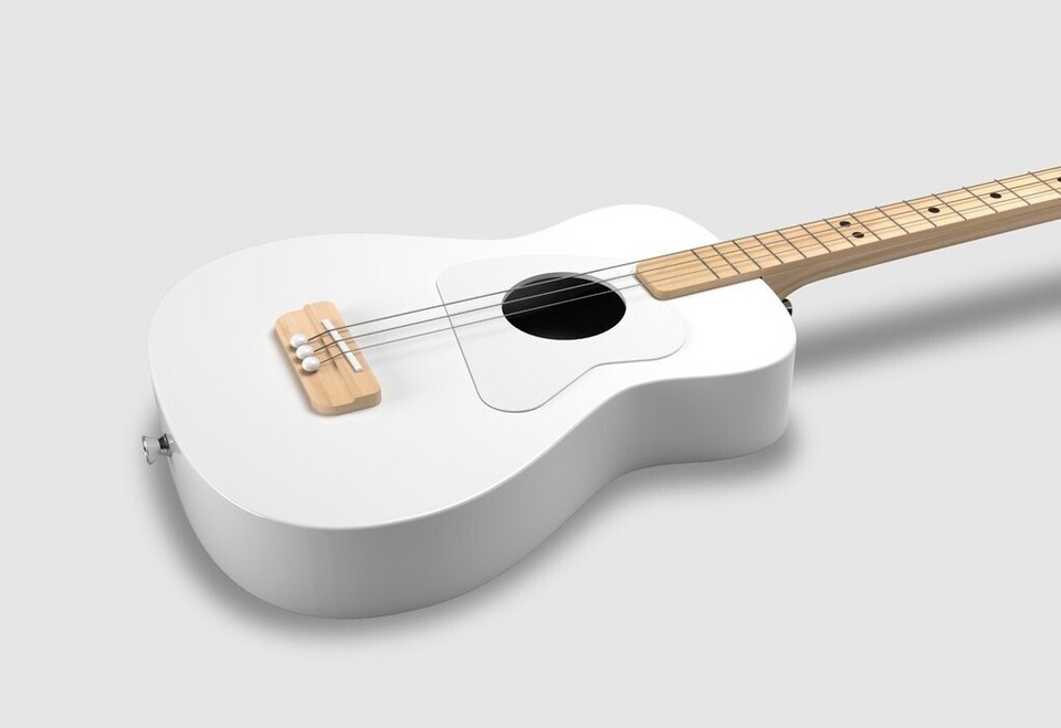 Loog Pro Acoustic 3-String Guitar for Kids aged 7+ Beginner - White | eBay