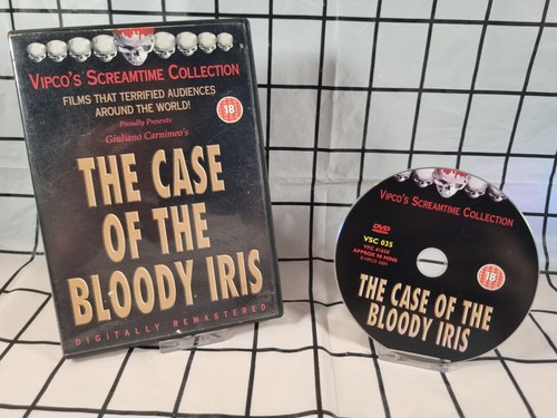 CASE OF THE BLOODY IRIS DVD 2004 Vipcos Scream time Collection Horror ...