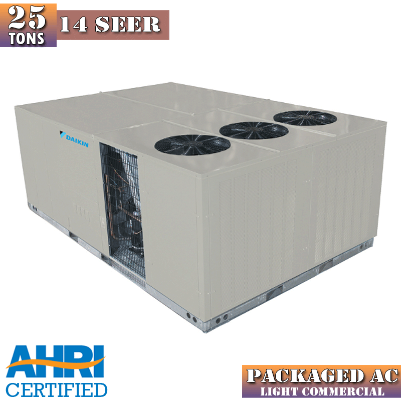 Daikin 25 Ton Packaged Air Conditioner Light Commercial 3-Phase Multi ...