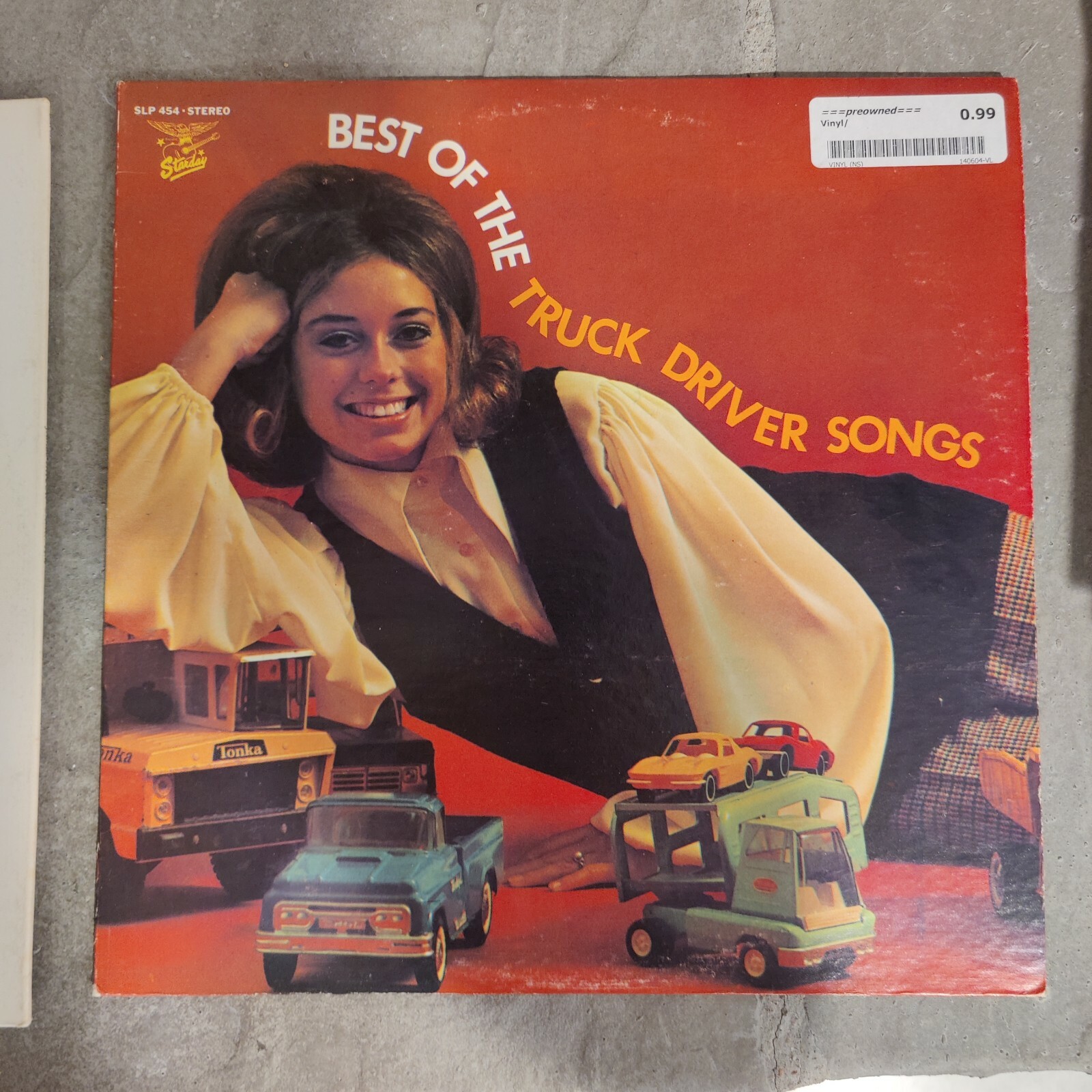 Best Of The Truck Driver Songs Country Compilation Record Vinyl lp ...