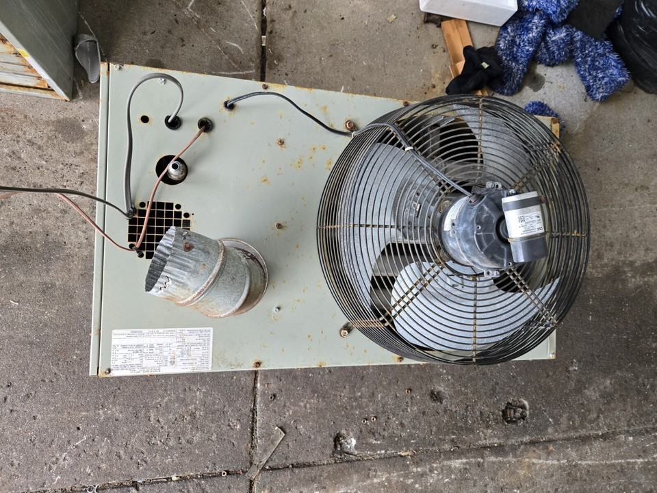 Modine Hot Dawg HD 125,000 BTU Natural Gas Garage Heater - Aluminized ...