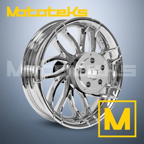 18" 18X3.5 RISE MAG WHEEL CHROME FOR HONDA GOLD WING MODELS FRONT RIM ...