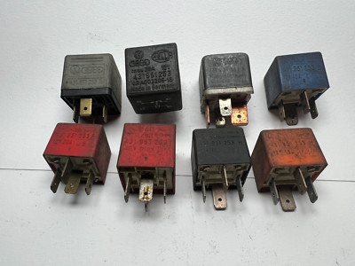 LOT of 8 OE original USED Audi VW relays made in germany | eBay