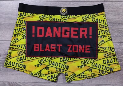 Blast Zone Fart Underwear Mens Large 36-38 Fun Novelty Boxer Briefs ...
