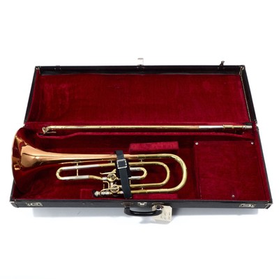 Reynolds Contempora Dual Trigger Bass Trombone w/ Copper Bell SN 71804 ...