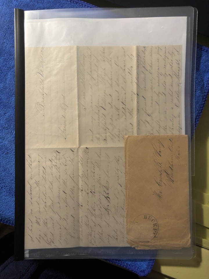 1862 Civil War Draft Letter -Union Army Enrollment | eBay