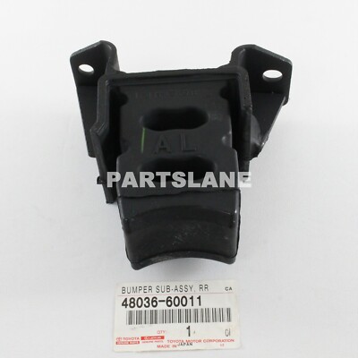 Toyota 4Runner Lexus GX470 OEM Genuine Rear Left LH Spring Bumper 48036 ...