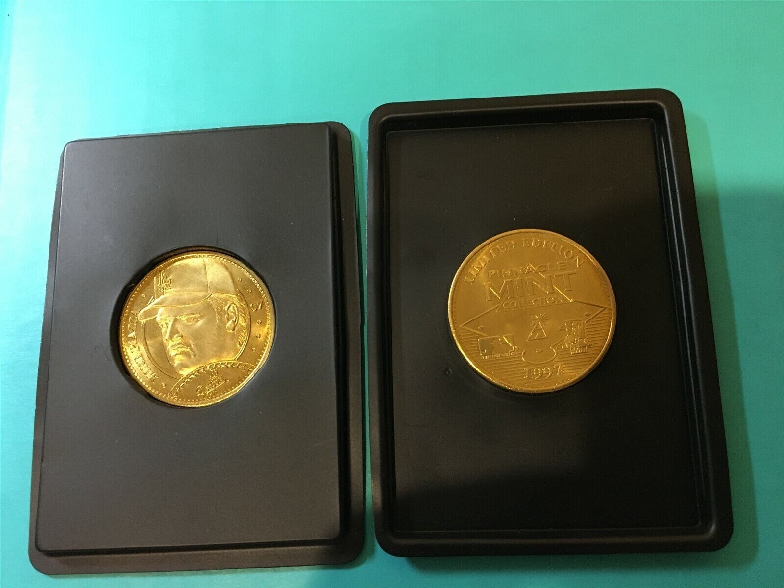 MIKE PIAZZA L.A. DODGERS 1997 PINNACLE MINT SPECIAL LIMITED EDITION ...