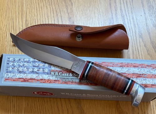 CASE FIXED BLADE HUNTER KNIFE NEVER USED IN BOX #381-6 SS N26 | eBay