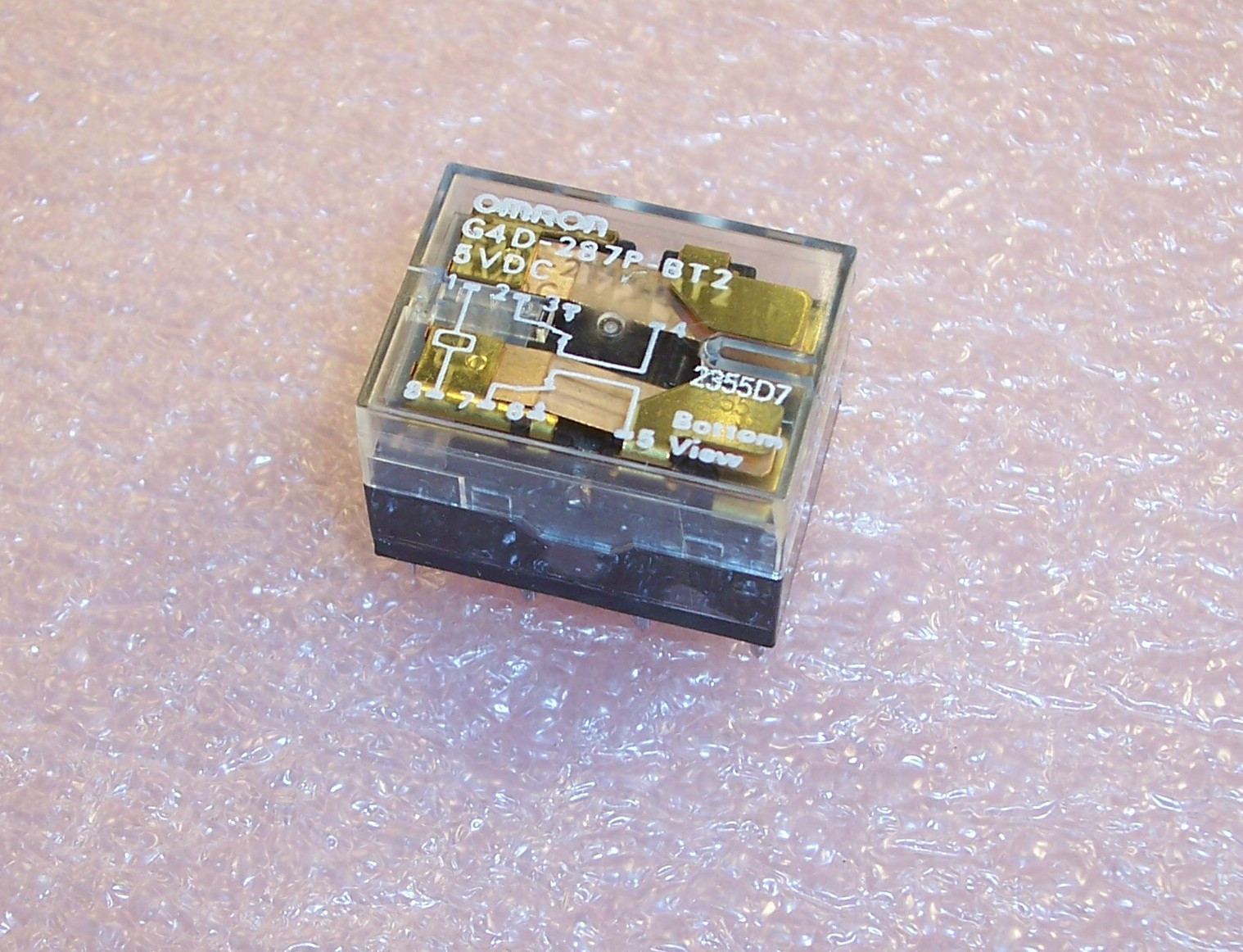 QTY (5) G4D-287P-BT2-PS-DC5V OMRON DPDT 2 POLE CHANGE OVER RELAYS 5V | eBay