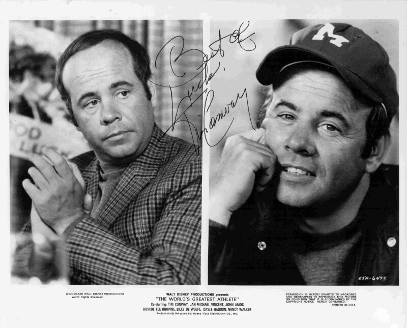 C-TIM CONWAY Autographed Photo WITH COA | eBay