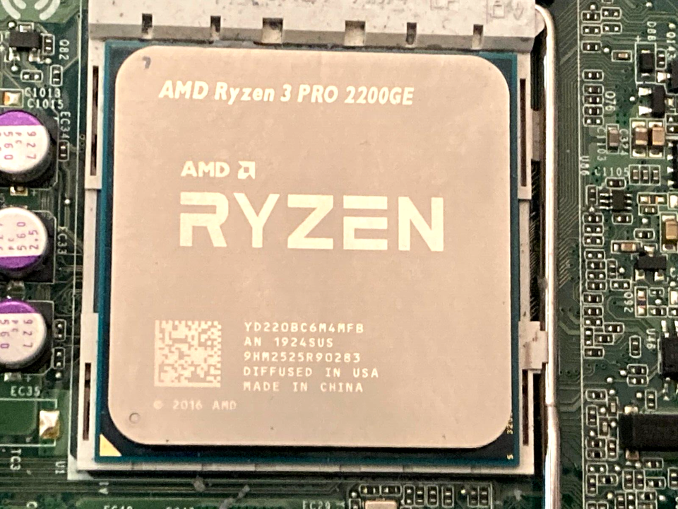 AMD Ryzen 3 Pro 2200G CPU Processor YD220BC6M4MFB | eBay