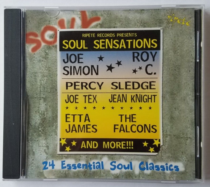 CD.. Ripete Records Presents SOUL SENSATIONS ..R&B/Soul, VA, Sledge ...