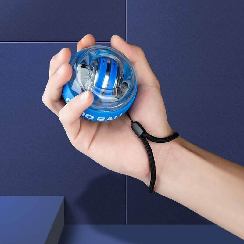 LED Wrist Ball Trainer Relax Gyroscope Ball Muscle Power Gyro Arm Hand ...