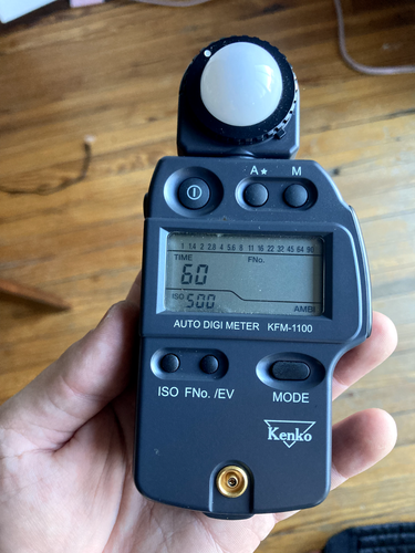 Kenko KFM-1100 digital light meter, Mint- w/Case+Strap | eBay