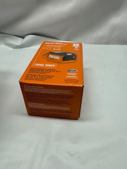 Ridgid AC86097 18V Cordless 175-Watt Power Inverter (Tool Only)*New | eBay