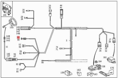 Genuine Mercedes Plug 414 A124 C124 C140 R129 S124 S202 W124 W202 ...