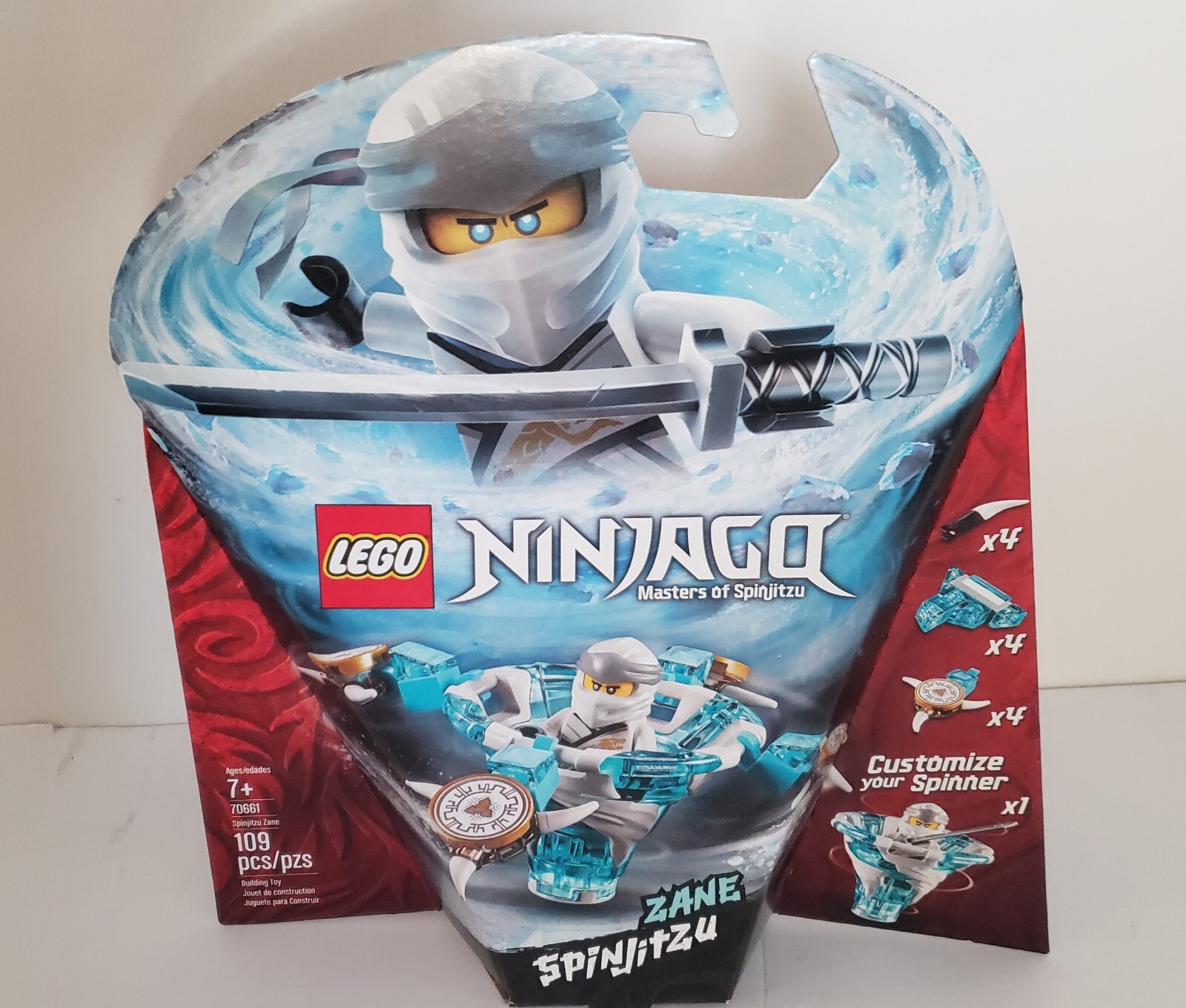 LEGO 70661 - NINJAGO Masters of Spinjitzu Zane - Building toy New ...