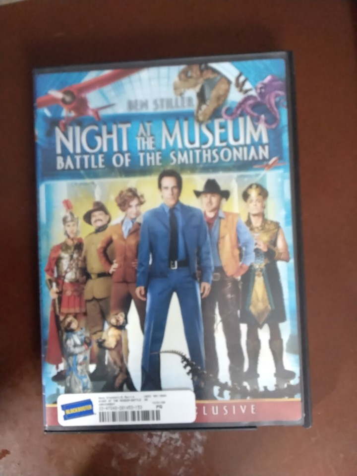 Night at the Museum: Battle of the Smithsonian (DVD, 2009, Rental ...