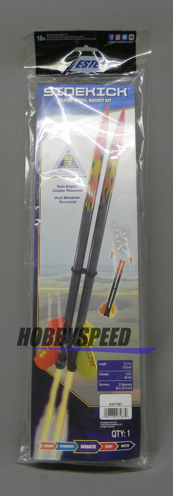 Estes 7287 Sidekick Model Rocket Kit Advanced Est7287 for sale online ...