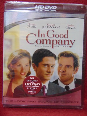 IN GOOD COMPANY (HD DVD, 2007) HD DVD Player Only! NEW SEALED ...