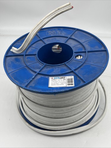 Electra Cables 4mm 3 Core 2C+E White 100m 300ft Spool SRF3040V | eBay