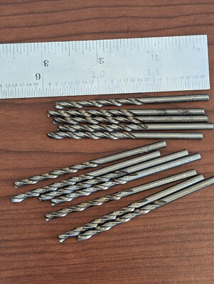 12 pieces, Cleveland number#30 Drill Bit Cobalt HSS, Made in USA | eBay