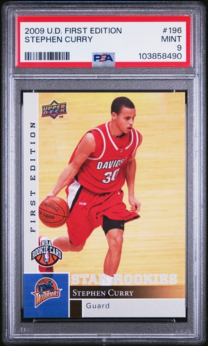 2009 UPPER DECK FIRST EDITION #196 STEPHEN CURRY ROOKIE RC PSA 9 | eBay