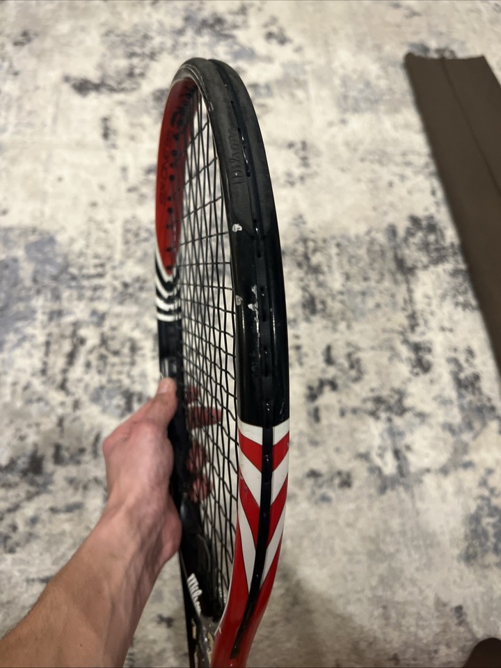WILSON BLX SIX.ONE 95 16x18 TENNIS RACQUET 4 3/8 | eBay