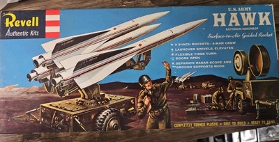 Revell 1958 H-1817:129 U.S. Army Hawk Missile Model Kit PRE-OWNED | eBay