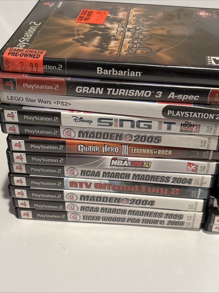 Lot Of 20 PS2 Games Various Titles | eBay