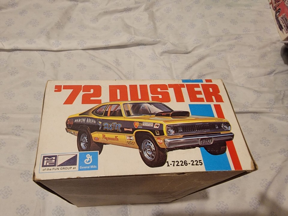 *Rare/Vintage* MPC '72 Plymouth DUSTER Model Car Box | eBay