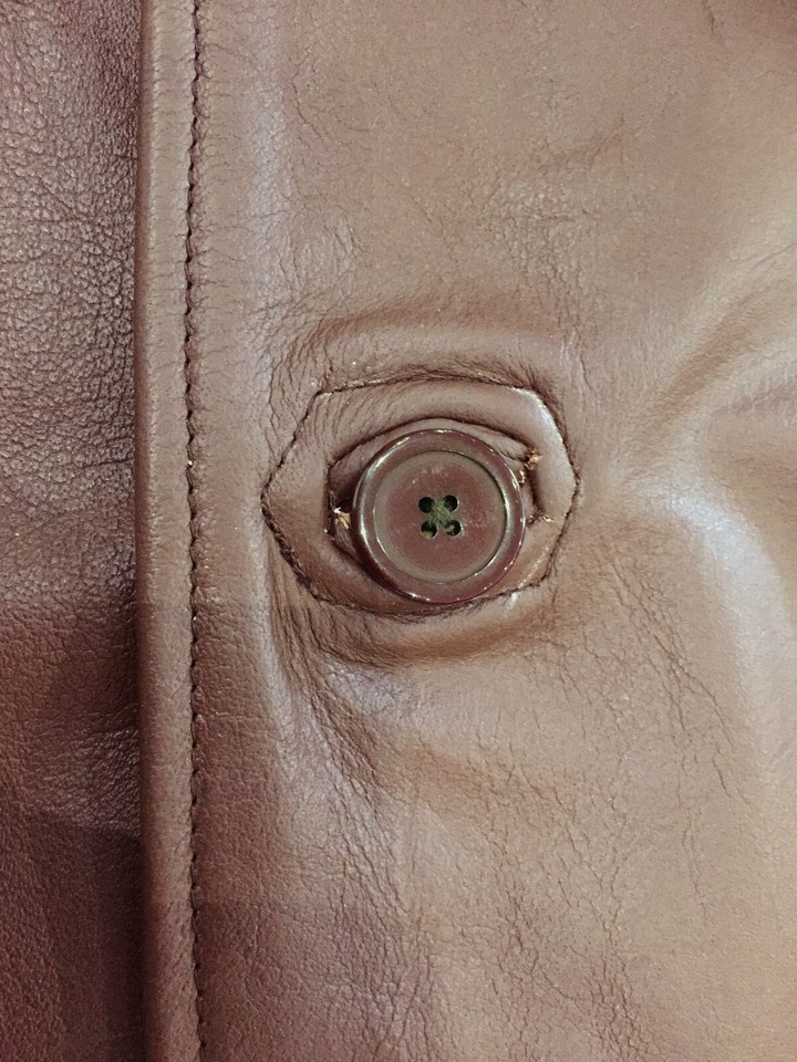 BRITISH 1940 BROWN LEATHER JERKIN BRAND NEW REMAKE [01073] | eBay